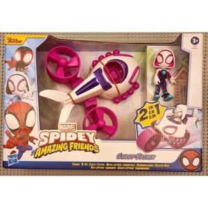 Marvel | Toys | Spidey And His Amazing Friends Ghost Spider Copter ...